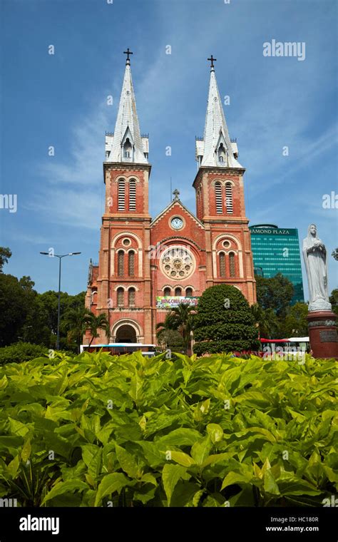 Notre Dame Cathedral Basilica Of Saigon Ho Chi Minh City Saigon