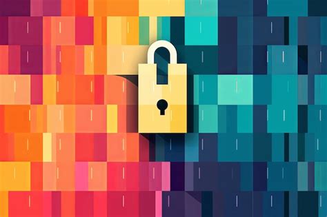 Premium Vector Modern Tech Encrypted Data Theme Background