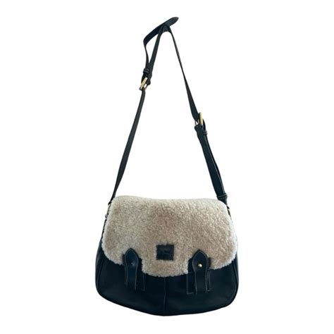 Dooney And Bourke Bags Dooney Bourke Brown Florentine Leather Sherpa