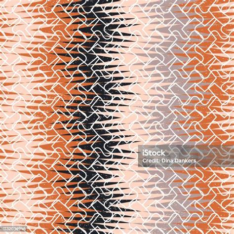 추상 지 그 지그재그 현대 벡터 원활한 패턴입니다 직물은 간단한 배경과 질감 복고풍 파스텔 색상에 기하학적 반복을 봐 0명에