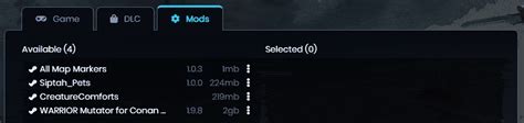 Conan Exiles Mods How To Install Them