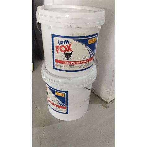 Jual Lem Fox Pvac Ember Biru 10kg Shopee Indonesia