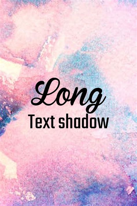 Css Long Text Shadow Effect Shadow Css Text