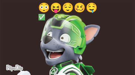 Emoji Challenge Paw Patrol Rocky Rule 34 Youtube