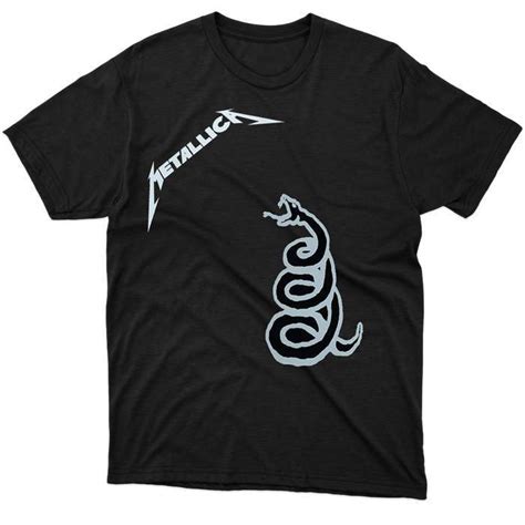 T Shirt Metallica The Black Album Hammerland The Official Metal