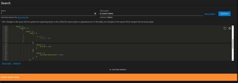 Bug In Custom Search Query Commenting Parts Of Query Leads To Invalid Query · Issue 117