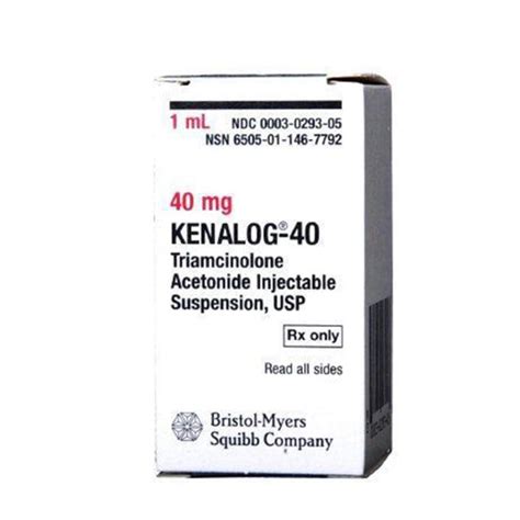 Kenalog 40 Vl 40mg Ml 1ml