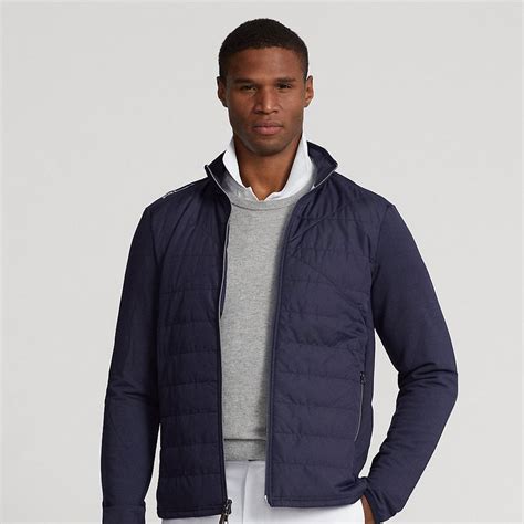 Rlx Golf Hybrid Mockneck Jacket Endource