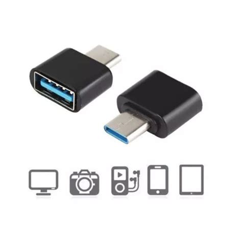 Cabo Adaptador Otg Type C Usb Tipo C Celular Android Nts