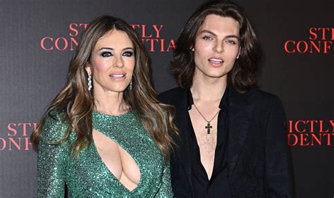 Liz Hurley Looks Ageless In Birthday Snap As Son Damien Shares Praise