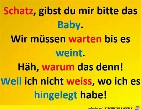 Lustiger Spruch Schatz