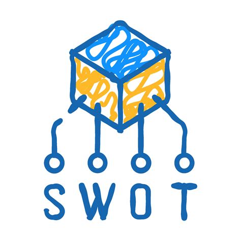 Swot Analysis Production Icon Doodle Illustration 49833476 Vector Art