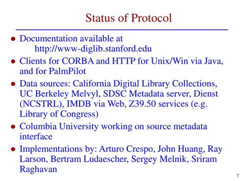 Sdlip Simple Digital Library Interoperability Protocol Ppt Download