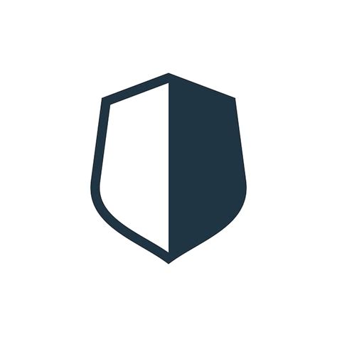 Premium Vector Shield Shape Icon Vector Template