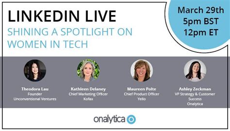 Kathleen Delaney On Linkedin Womenintech Femaleempowerment Linkedinlive