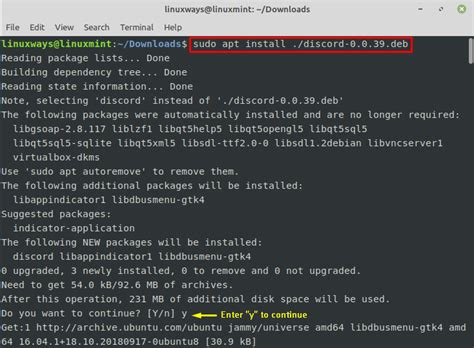 How To Install Discord On Linux Mint LinuxWays