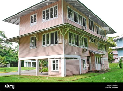 A House Built For The Americans Who Were Constructing The Panama