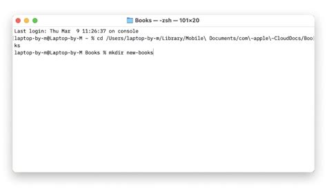 how to create a new folder on mac
