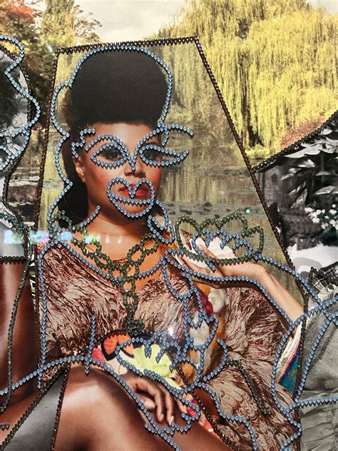 Lart Du Collage Avec Mickalene Thomas Un Autre Atelier