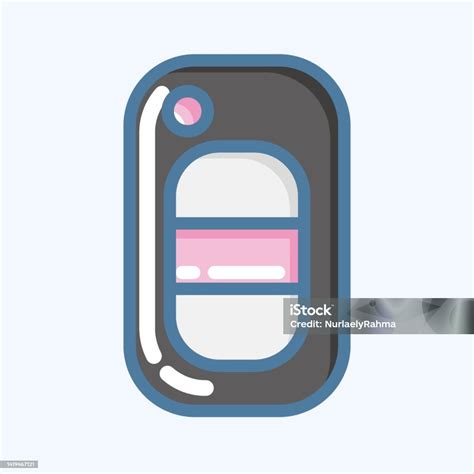 아이콘 키 자동차 기호에 적합합니다 낙서 스타일 편집 가능한 간단한 디자인 디자인 템플릿 벡터 간단한 그림 가리키기에 대한 스톡