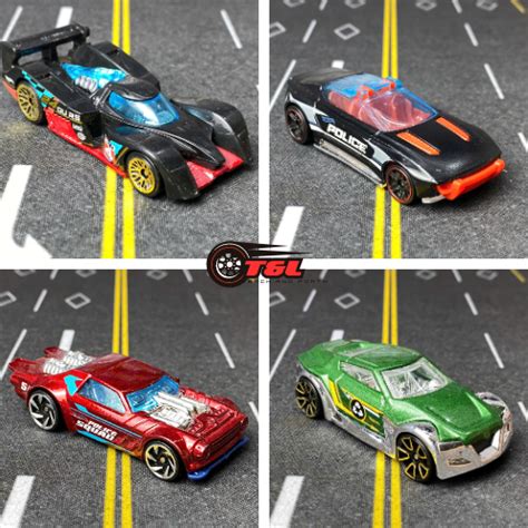 Hot Wheels 模型車無盒 Hw Bacis 車、警車、多種型號賽車 正品 164 比例 蝦皮購物