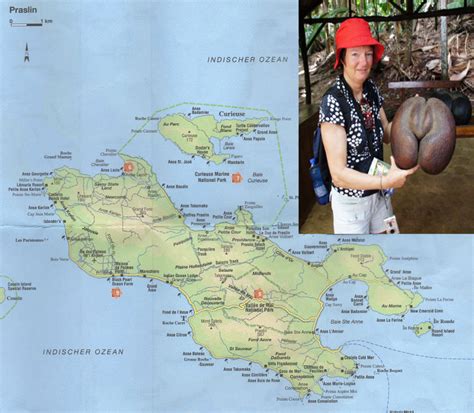 Praslin Seychelles Map Large Detailed Tourist Map Of Praslin Island