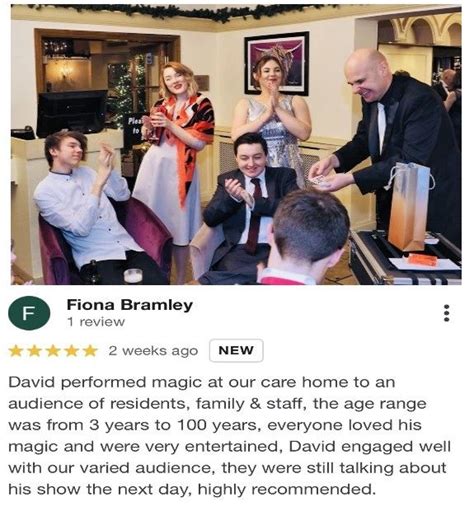 Magician Davidfox Davidfoxmagic Carehomeactivities Hospital