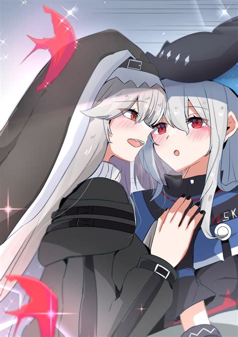 Skadi And Specter Arknights Drawn By Akabeko Danbooru