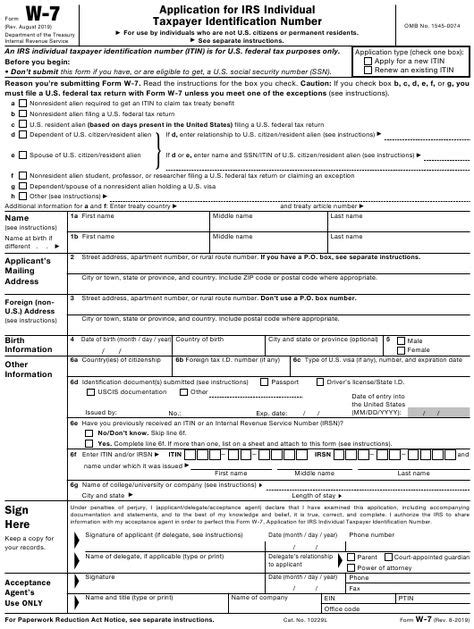 Irs Forms