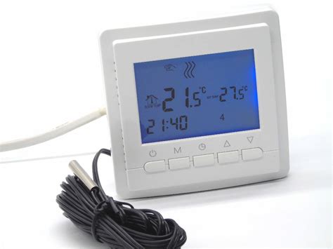 Boiler Thermostat Programmable Dual Sensor Electri Vicedeal
