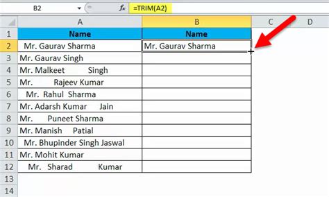 TRIM In Excel Formula Examples How To Use Excel TRIM Function