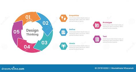 Six Step Creative Chart Table Process Graph Slide Template Creative