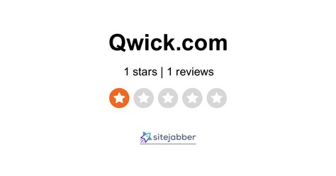 Qwick Reviews 1 Reviews Of Sitejabber