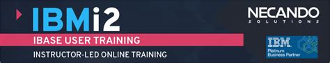 IBM I IBase User Training Instructor Led Online Training English IBA Necando