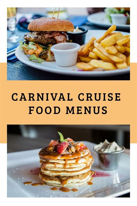 Best 12 Carnival Cruise Line 2025 Main Dining Room Menus Daily Pdf