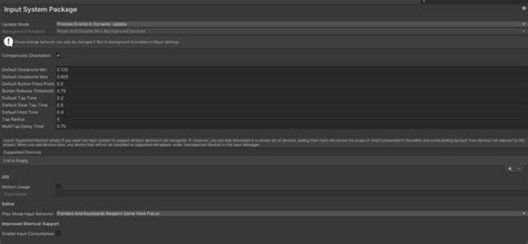 Issue With New Input System Runity3d