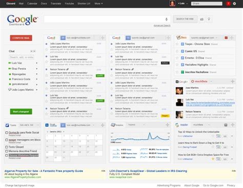 Google Dashboard By Luis Vaz Via Behance Website Design Inspiration Web Design Dashboard