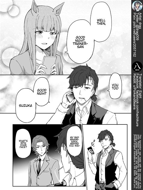 Trainer And Silence Suzuka 5 With Extras Rumamusume