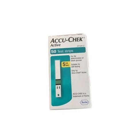 Accu Check Active 50 Test Strip At ₹ 630 Box Pal Gam Vadodara Id 22487519462
