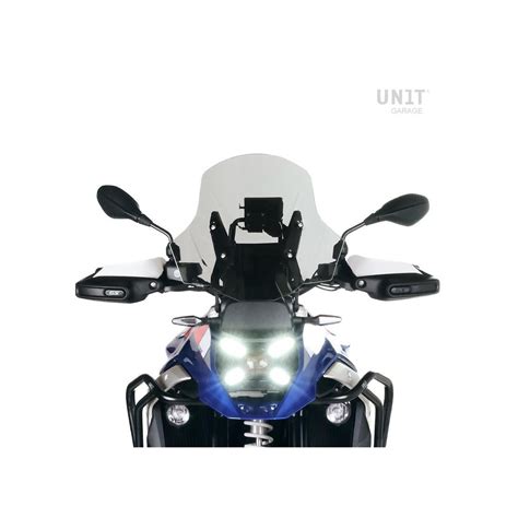 Unit Garage M Windshield With Deflectors Bmw R 1300 Gs Light Smoke