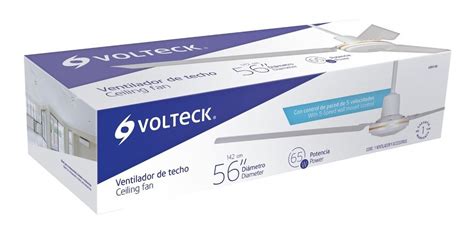 Ventilador De Techo Volteck 56 Pulgadas 46560 Mercado Libre