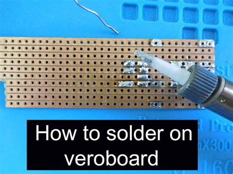 How To Solder Circuit Board Components