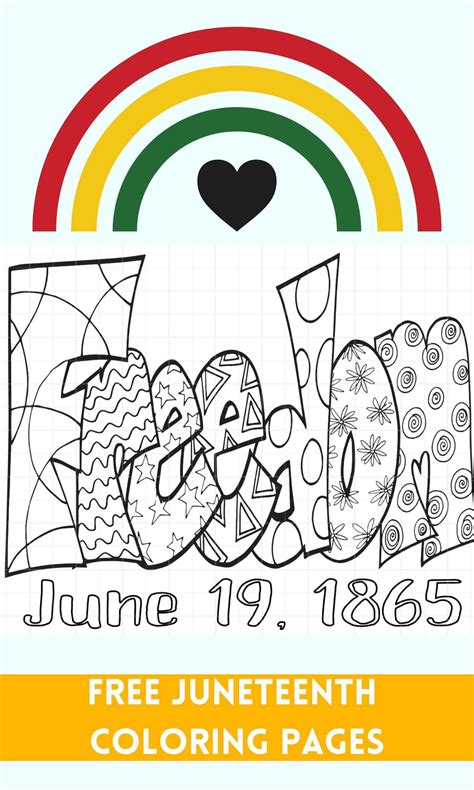 Free Juneteenth Printable Activities Free Printable A Z