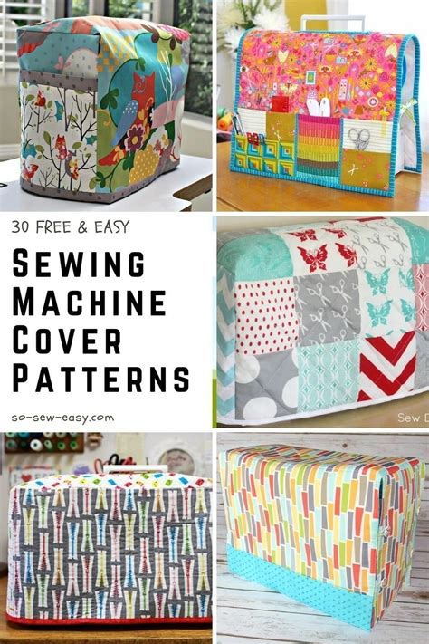 Easy Peasy Sewing Machine Cover And Mat Free Sewing Pattern Artofit