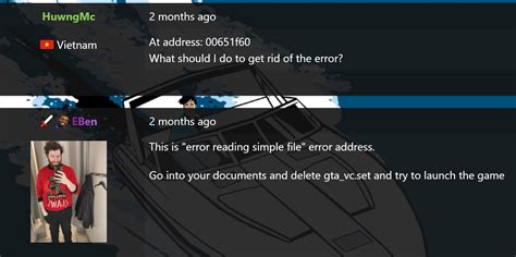 Method To Fix Unhanded Exception C0000005 In Vice City Gta Vcexe Stop Working