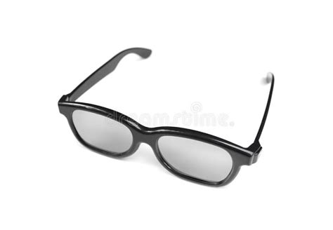 Glasses With Simple Design Isolated On White Background Stock Image