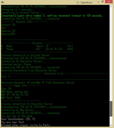 fro update failed · issue 2747 · openkore openkore · github