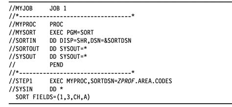 Solved In The Procedure Fragment And Job In 67 Jcl