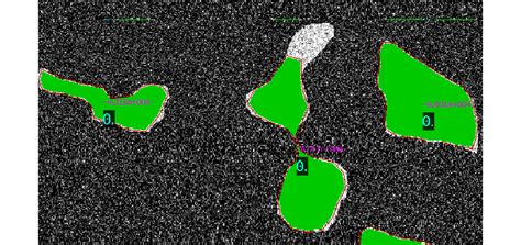 4 left original synthetic binary image with added noise right final