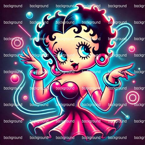 Betty Boop Background Etsy